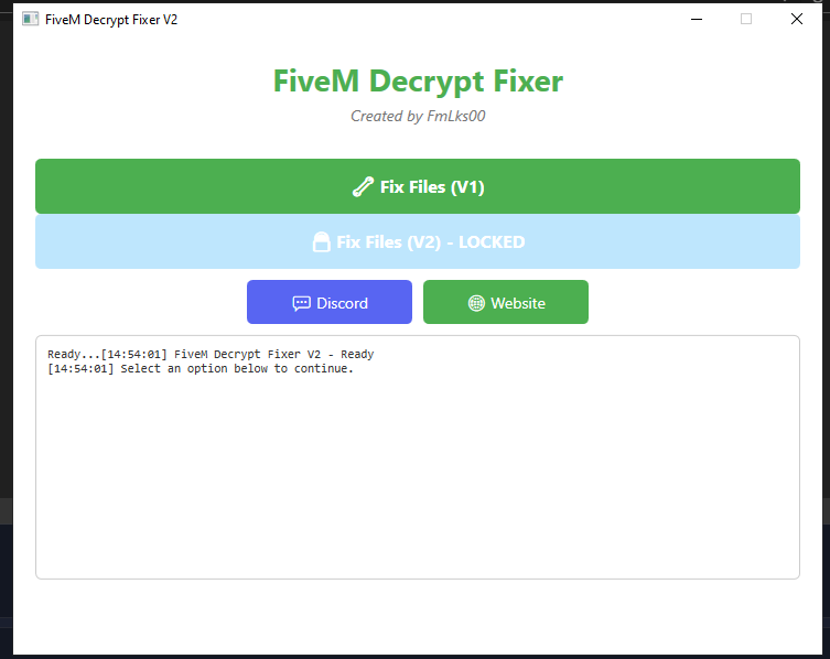 DECRYPTER FIXER V2 UPDATED - standalone Script | FiveM Tools V7 | FiveM ...